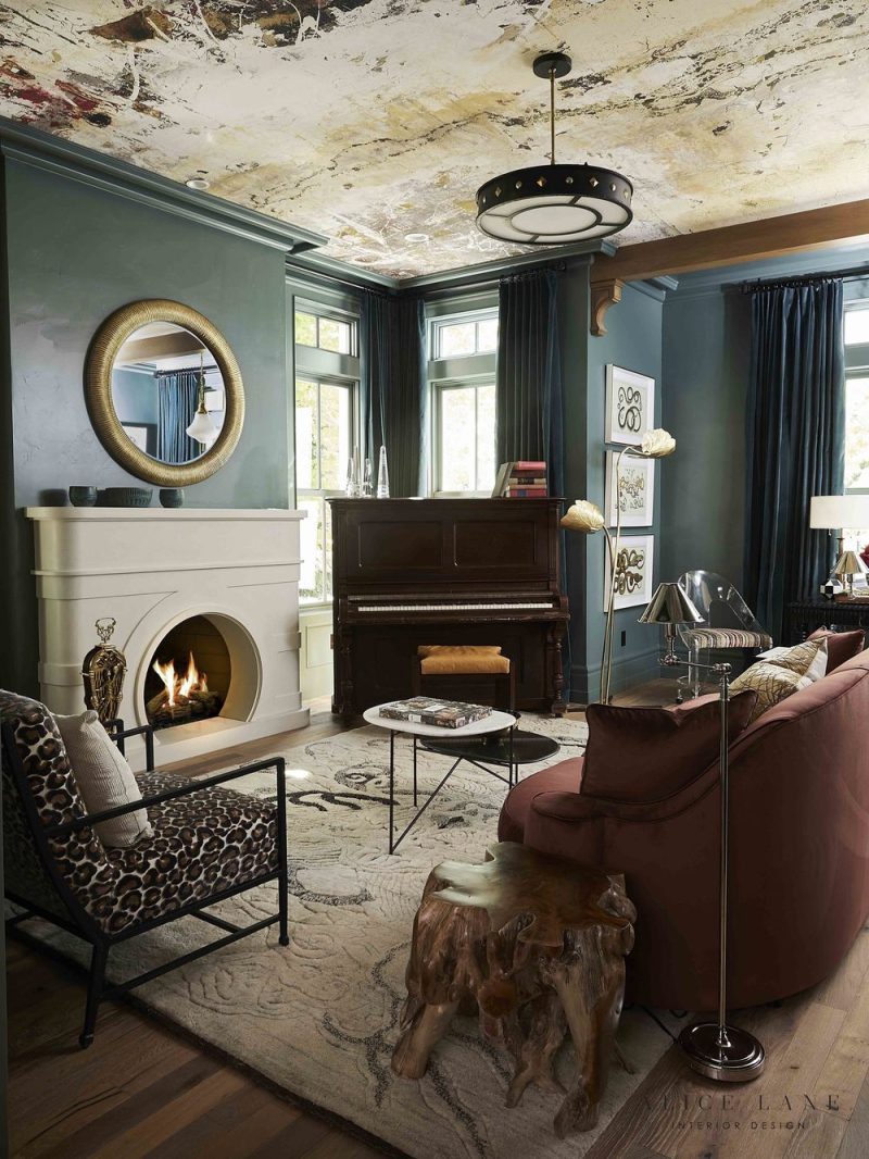 23 Dark and Moody Living Room Ideas