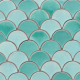 Fish Scale / Scallop Tile Bathrooms