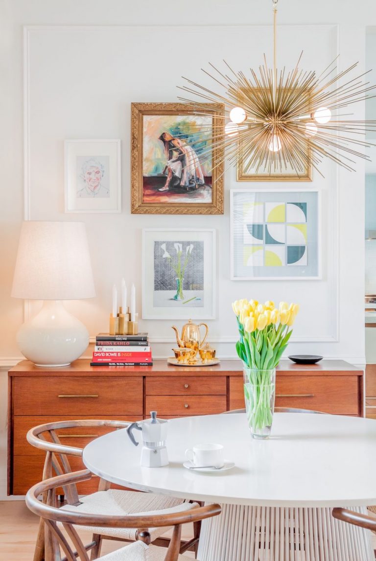 19 Gold or Brass Mid-Century Modern Chandeliers