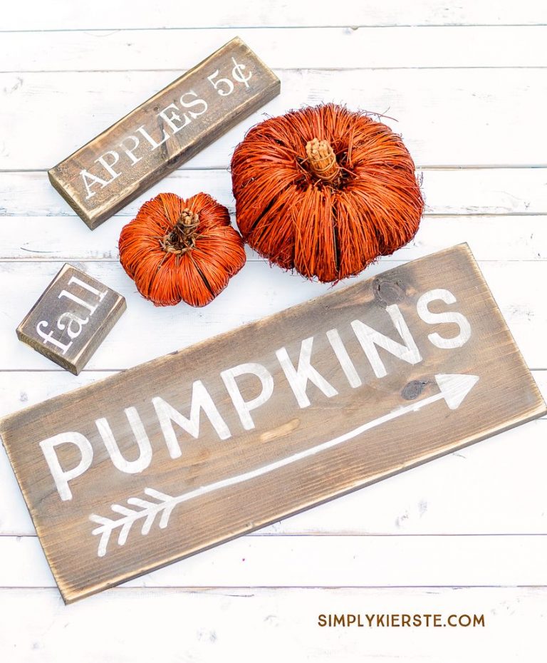 30 DIY Fall Signs for the Home
