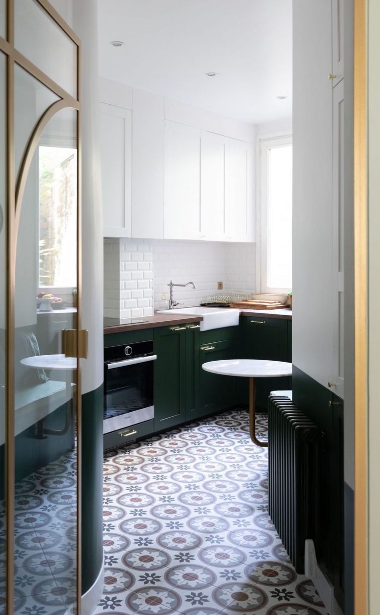 10 Inspiring Parisian Kitchen Design & Decor Ideas