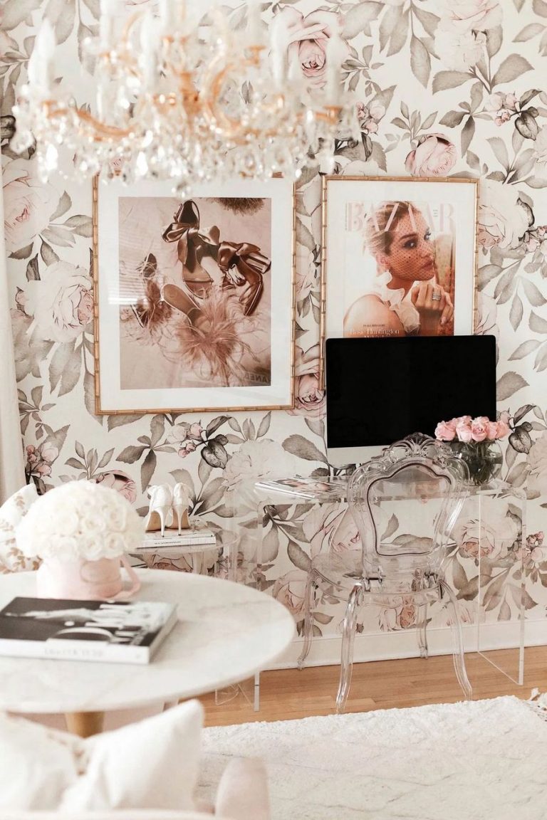 17 Stunning Glam Home Office Decor Ideas to Work in Style