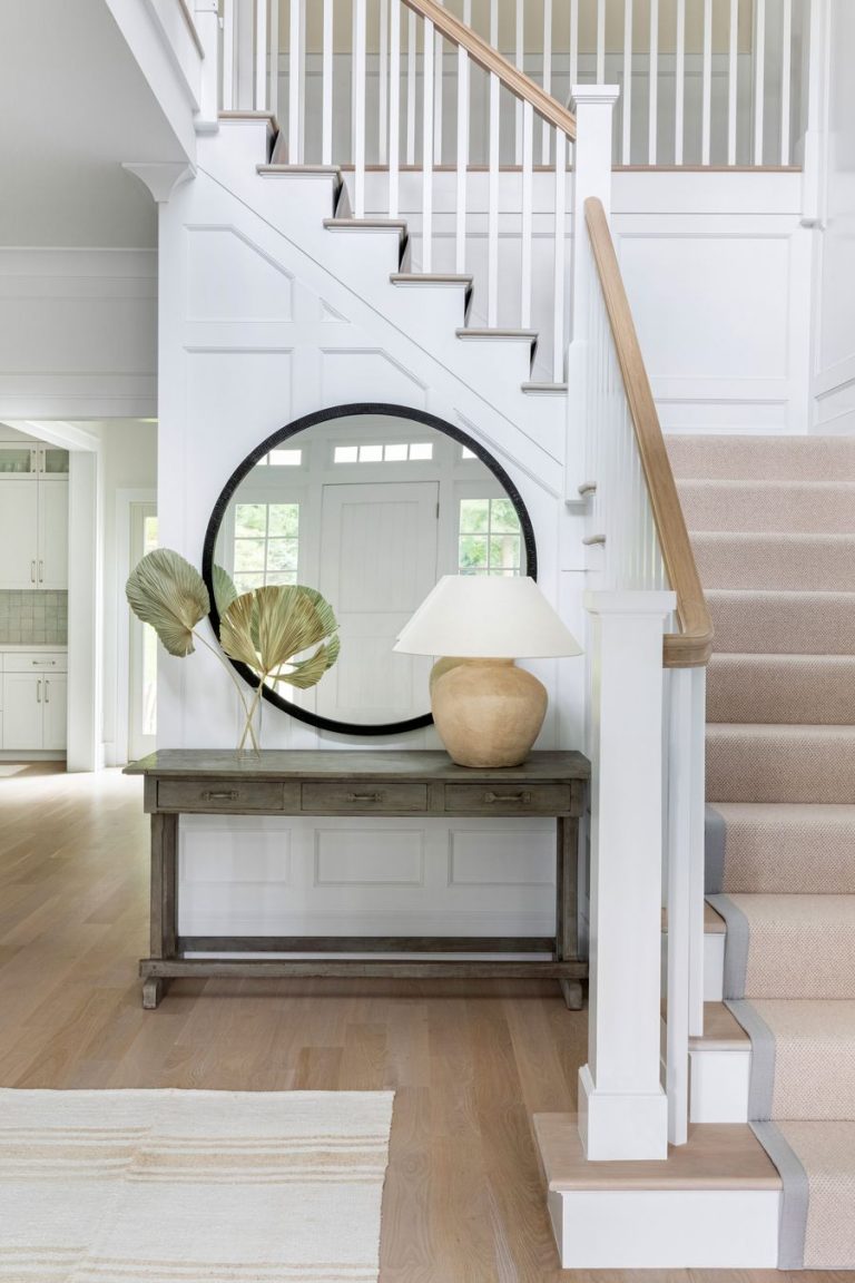 7 Neutral Entryways with Warm Tones