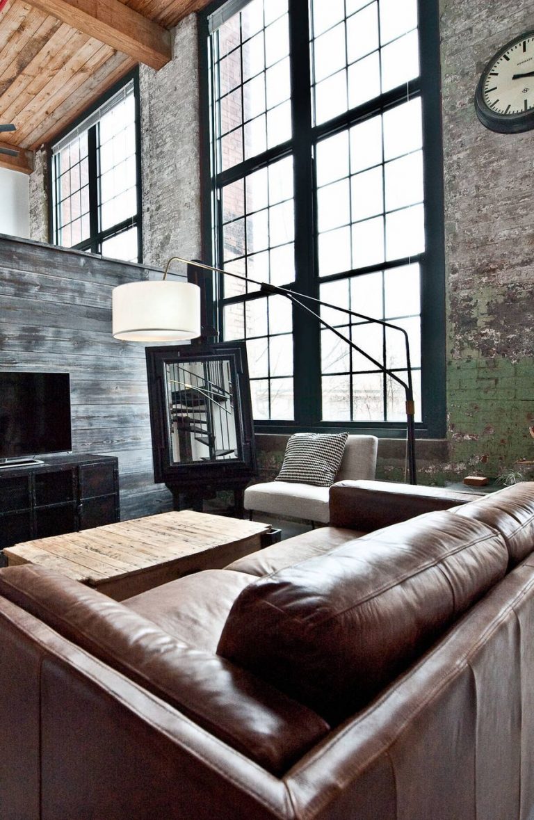 17 Industrial Sofas for the Living Room