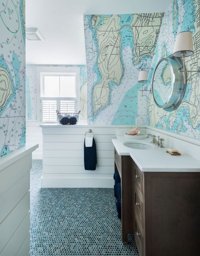 19 Classic Nautical Bathroom Decor Ideas