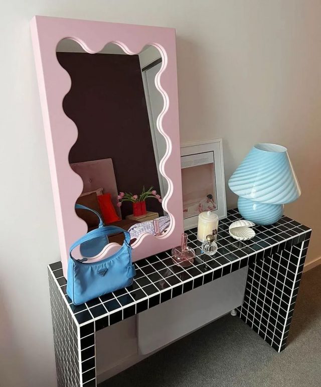 Where to Buy Those Colorful Wavy Mirrors You See Everywhere