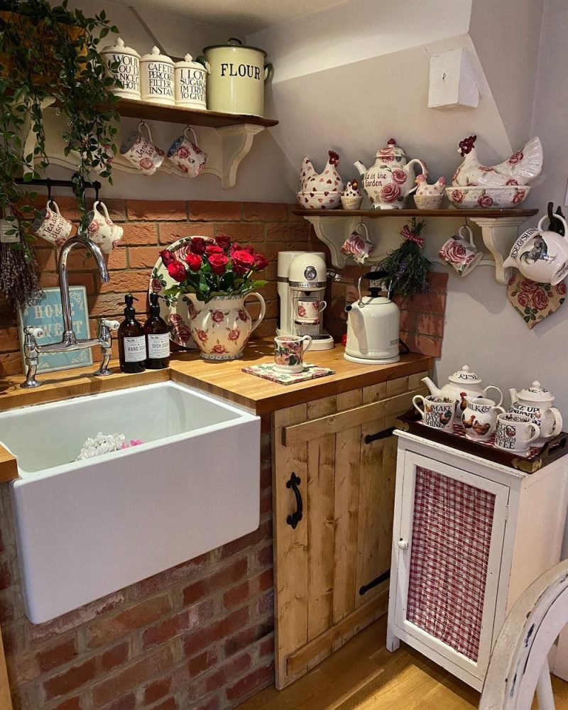 15 Cute Cottage Kitchen Decor Ideas
