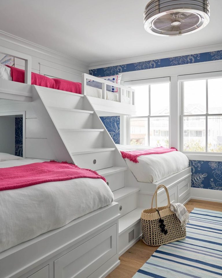 10 Smart Built-in Bunk Bed Ideas for Small Shared Bedrooms