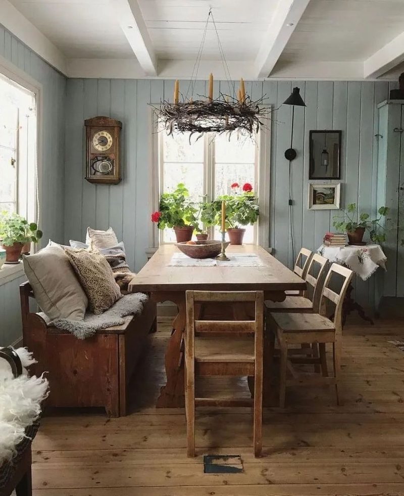 15 Country Home Dining Room Decor Ideas
