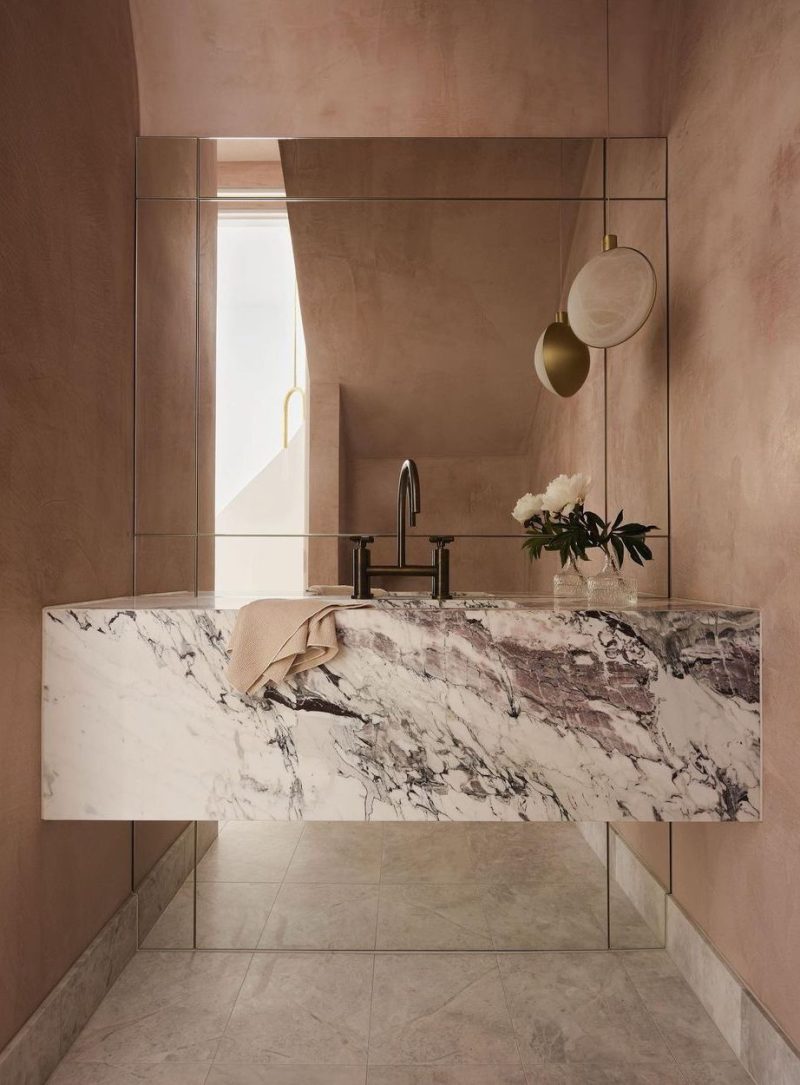 11 Marble Bathroom Vanity Ideas