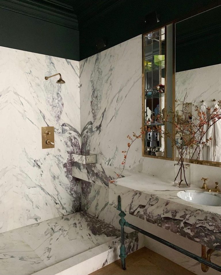 11 Marble Bathroom Vanity Ideas