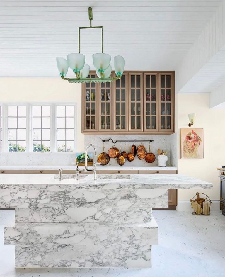 11 Stunning Marble Kitchen Island Ideas