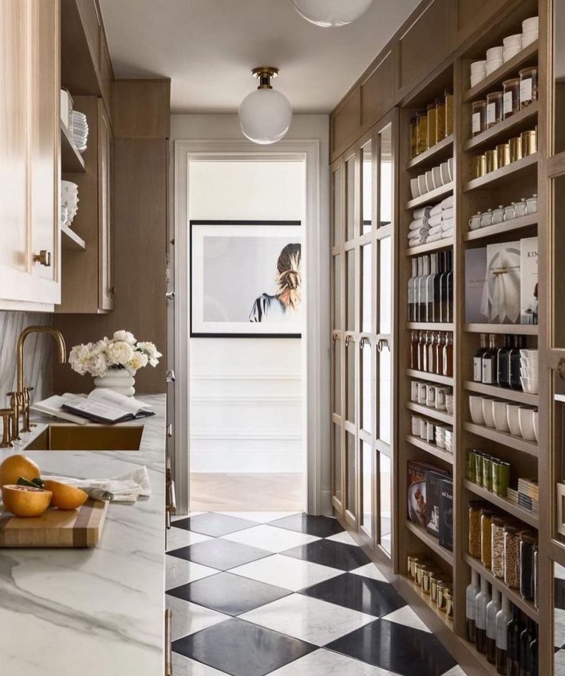 10 Checkered Kitchen Floor Design Ideas