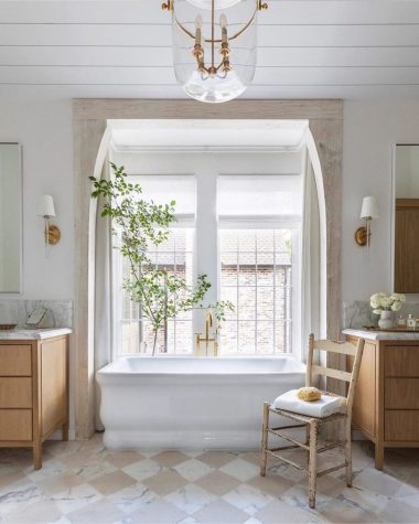 11 Checkered Floor Bathroom Ideas