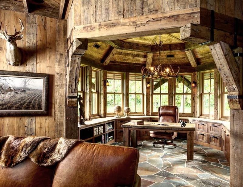 10 Ideas to Decorate a Rustic Home Office