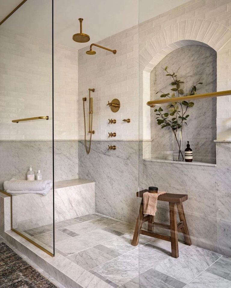 17 Modern Shower Bench Ideas to Inspire Your Bathroom Design