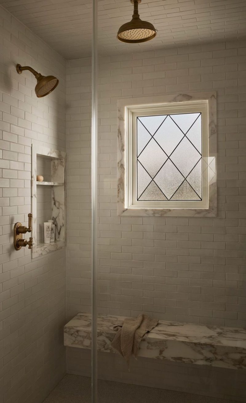 17 Modern Shower Bench Ideas to Inspire Your Bathroom Design