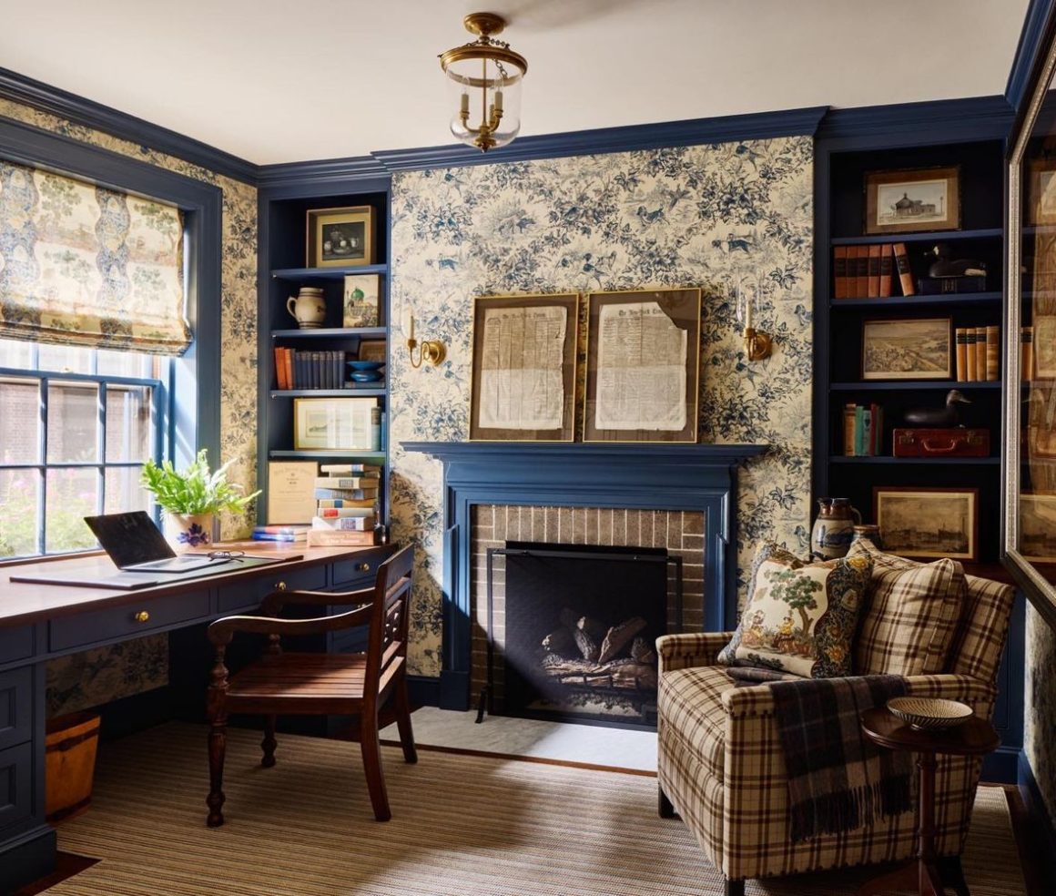 12 Traditional Home Office Designs with Classic Style