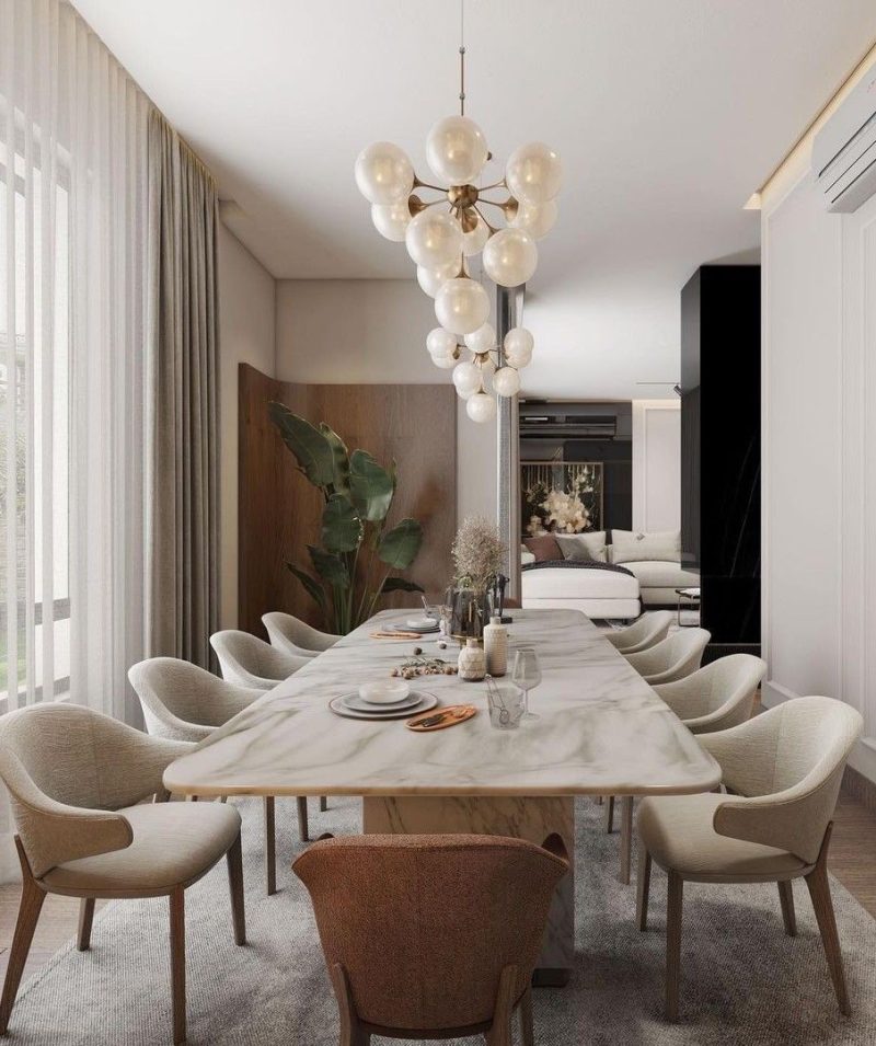 10 Exquisite Contemporary Dining Room Design Ideas