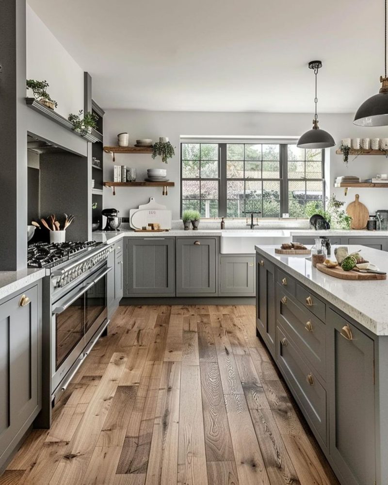11 Beautiful Gray Kitchen Design Ideas