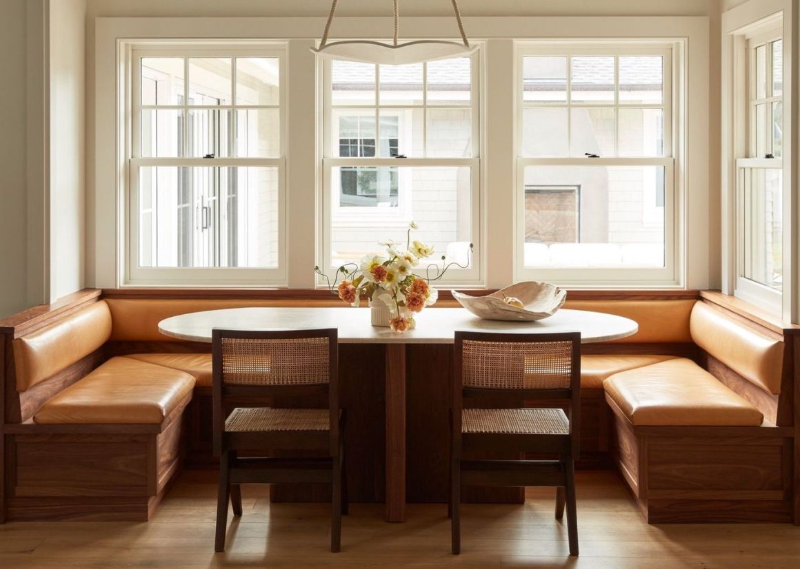 10 Neutral Breakfast Nook Design Ideas