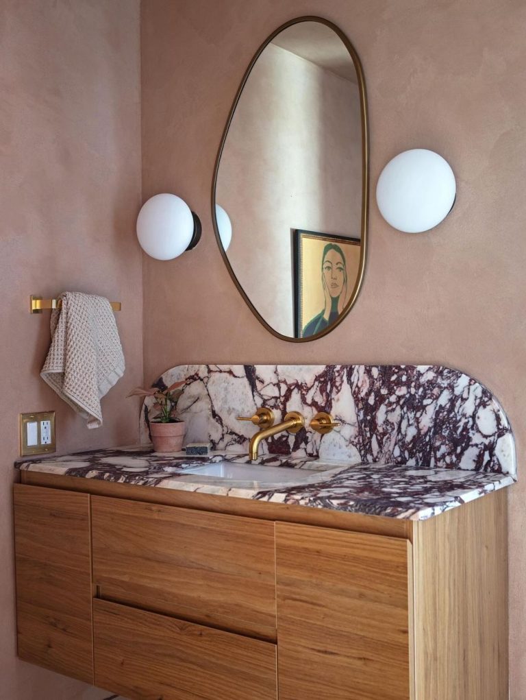 15 Beautiful Viola Marble Interior Design Ideas