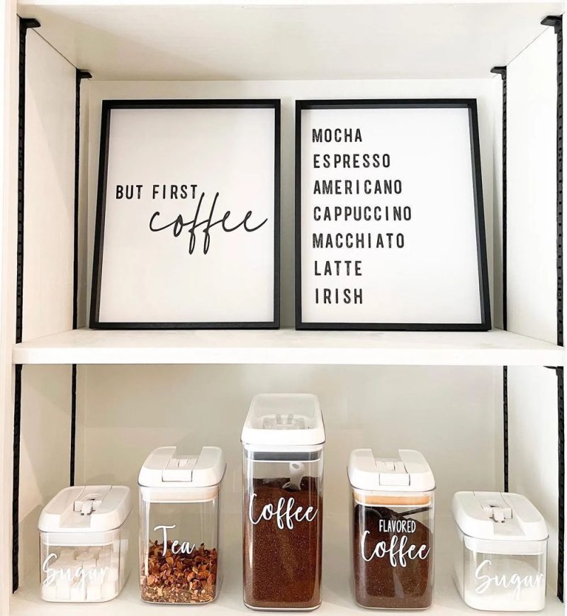 17 Coffee Station Organization Ideas to Keep Everything Neat