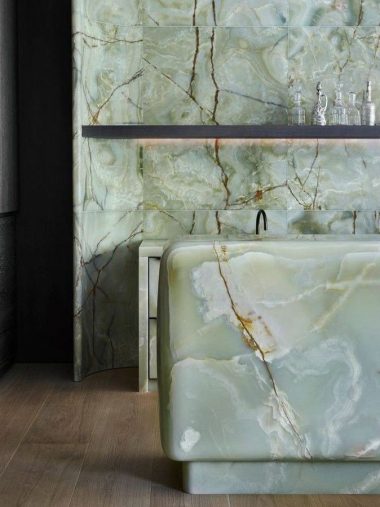15 Stunning Green Marble Interior Design Ideas