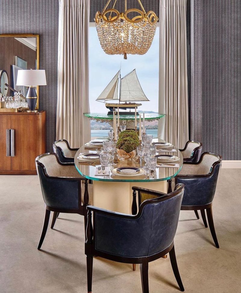 7 Nautical Dining Room Design Ideas to Bring the Ocean Home