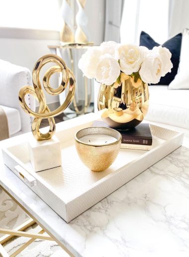 5 Glam Coffee Table Decor Ideas to Elevate Your Living Room's Style
