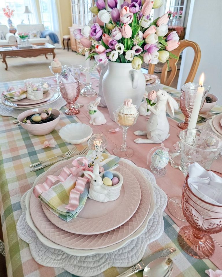 15 Easter-Inspired Dining Table Decor Ideas to Brighten Up Your Home