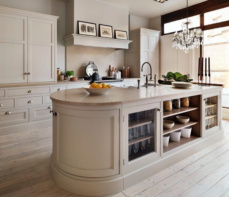 8 Stunning Rounded Kitchen Islands Ideas